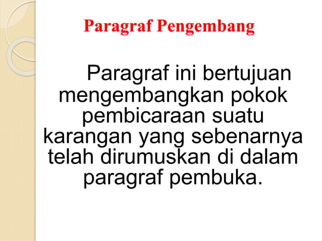 V alinea atau paragraf | PPT