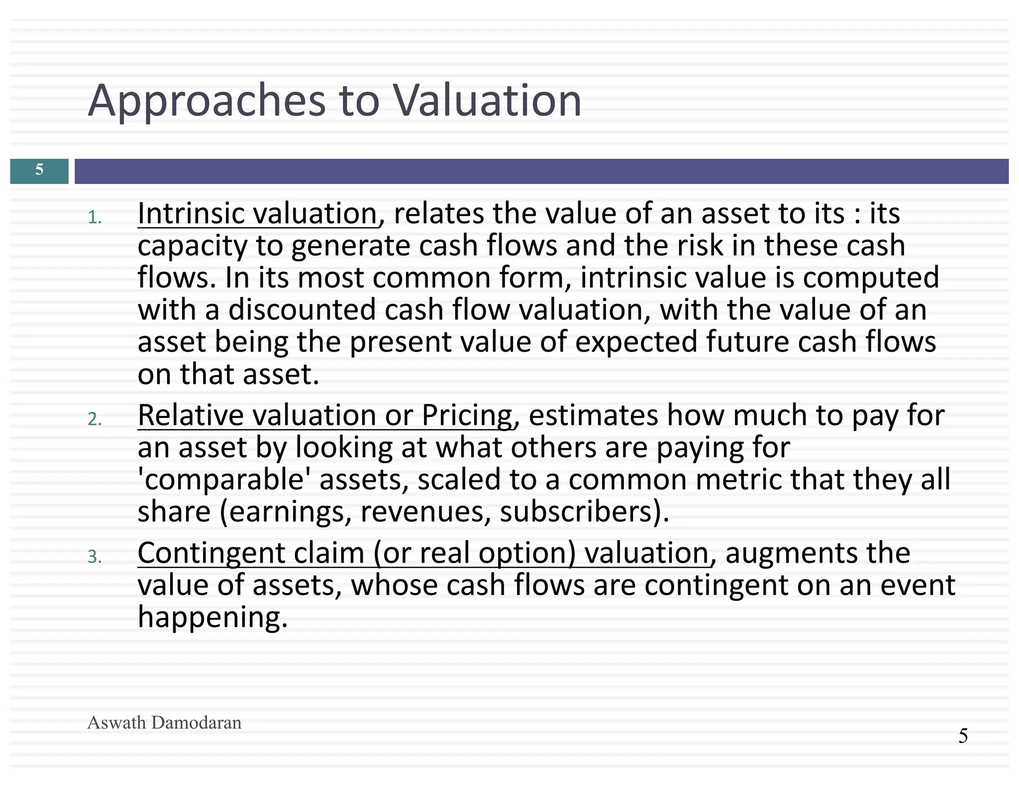 AN_INTRODUCTION_TO_VALUATION_PRESENTATION_PPT | PPT