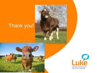 Enyew Negussie, Luke: Methane emission from Ruminants: what genetics ...