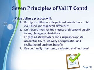Introduction to Val IT | PPTX