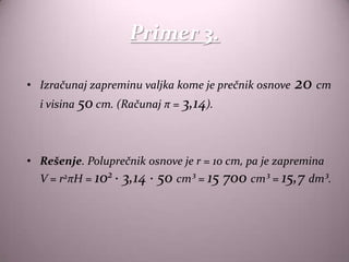 Valjak i kupa | PPTX