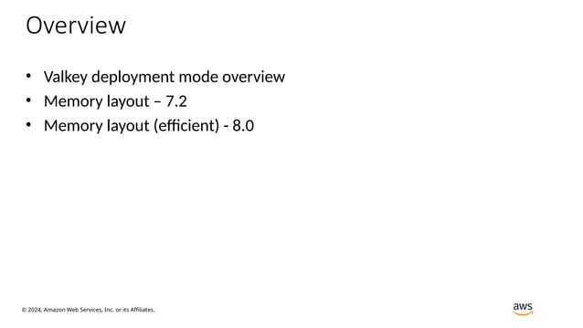 Valkey Meetup [Google] - Memory Efficiency .pptx