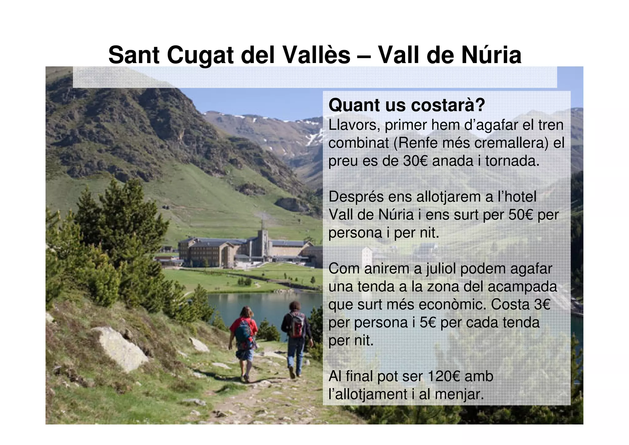 Vall de nuria | PPT