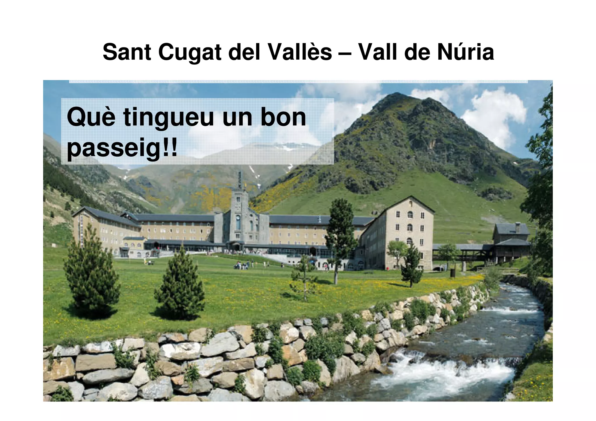 Vall de nuria | PPT