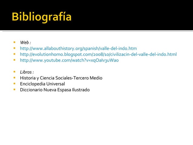 Valle del indo | PPT