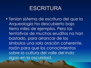 Civilizaciones del Valle del Indo | PPT