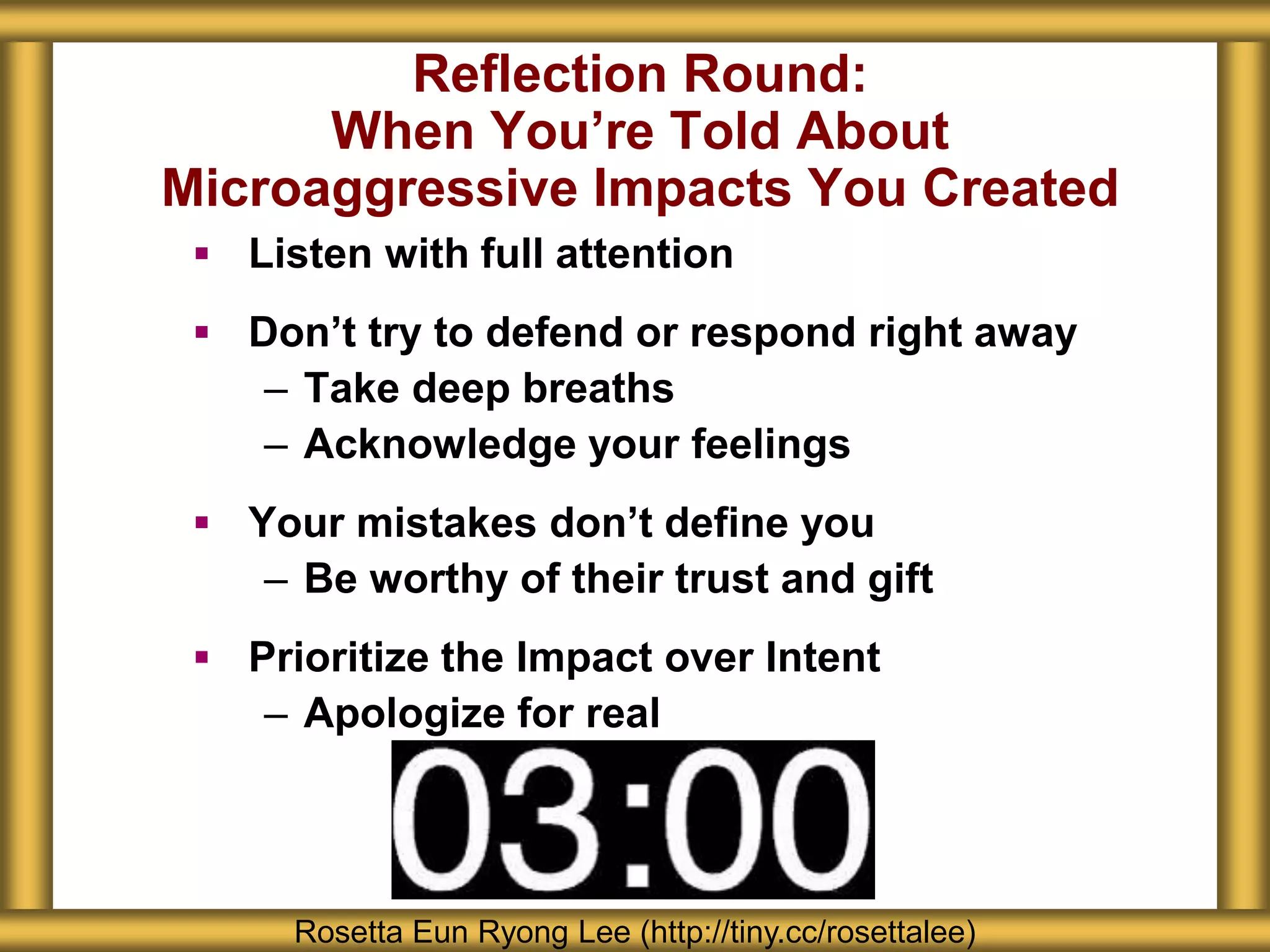 Valley School Navigating Microaggressions | PPTX