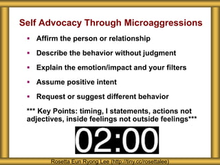 Valley School Navigating Microaggressions | PPTX