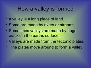 Valleys | PPT