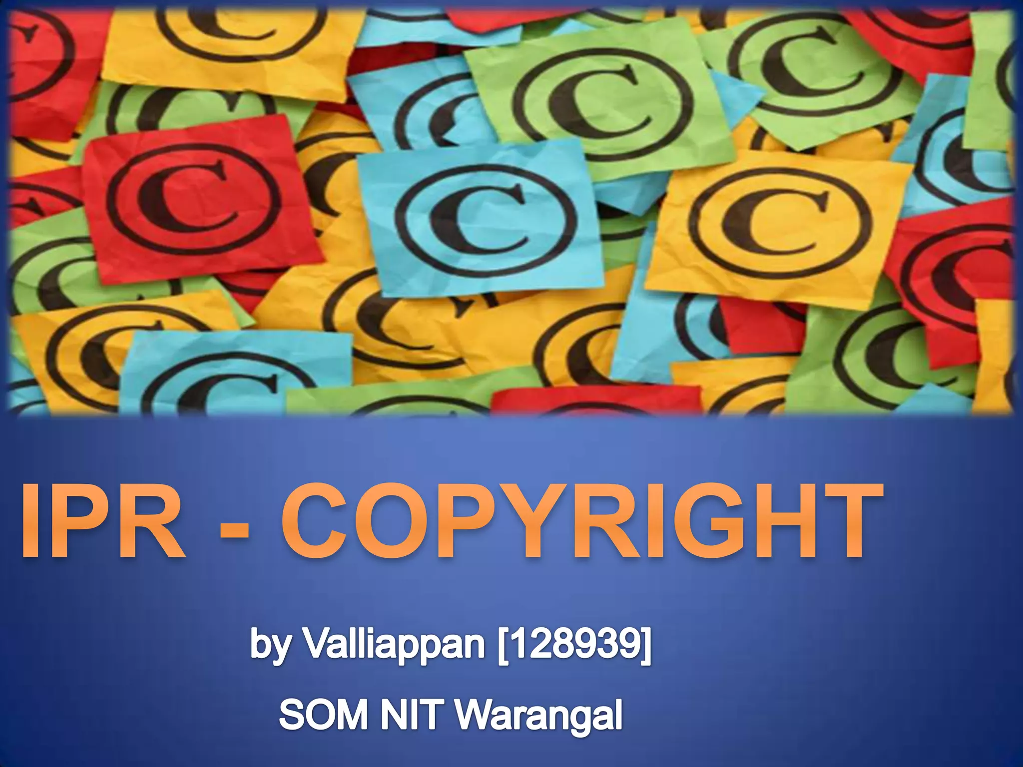 Copyright presentation | PPTX