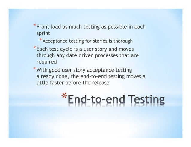 Val lines - Agile Testing in a Legacy World | PPT