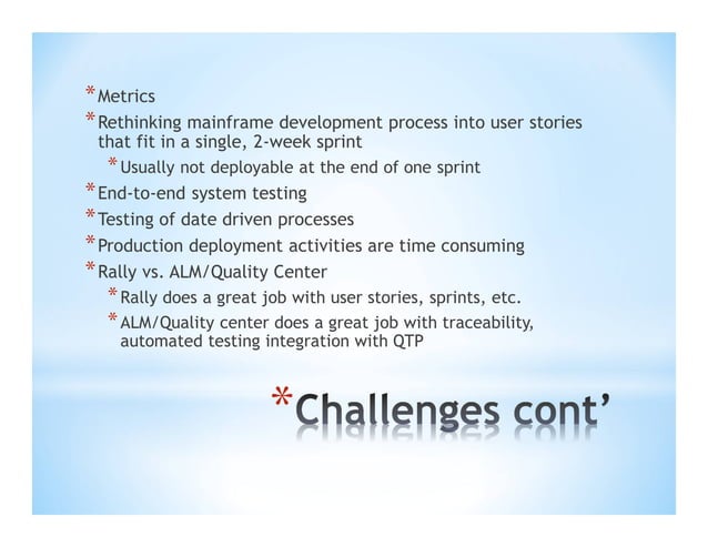 Val lines - Agile Testing in a Legacy World | PPT