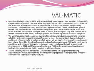 Valmatic plug valve | PPTX