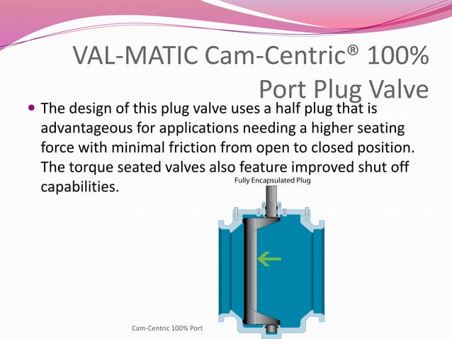 Valmatic plug valve | PPT