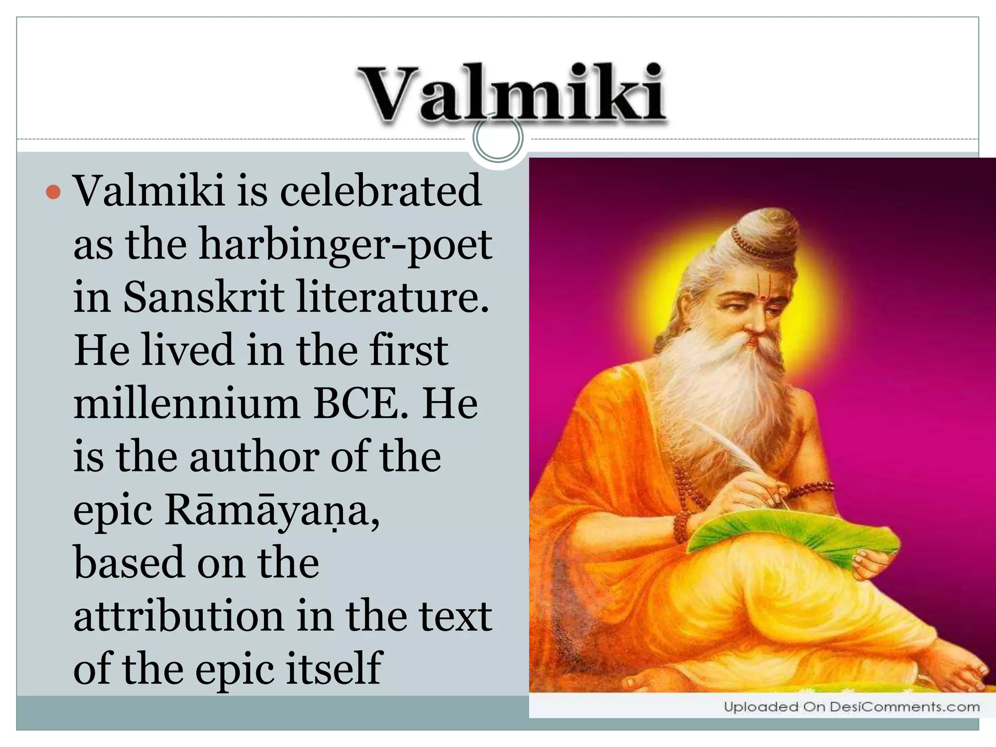 Valmiki | PPTX