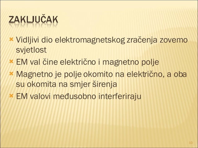 Valna Priroda Svjetlosti 2 | PPS