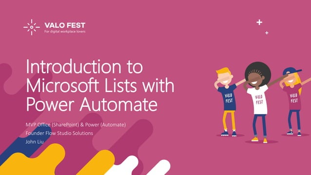 Introduction to Microsoft Lists with Power Automate | PPTX