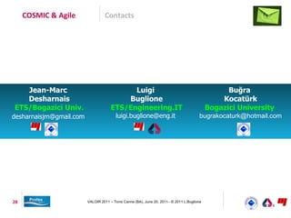 Using the COSMIC Method to Estimate Agile User Stories | PPT