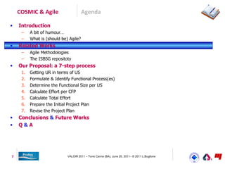 Using the COSMIC Method to Estimate Agile User Stories | PPT