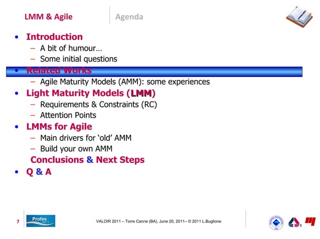Light Maturity Models (LMM): An Agile Application | PDF