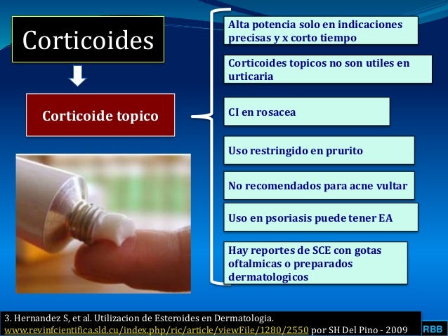 Valoracion de los Corticoides en Dermatologia