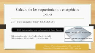 VALORACION NUTRICIONAL, CALCULO NUTRICIONAL DEL PACIENTE QUIRURGICO.pptx