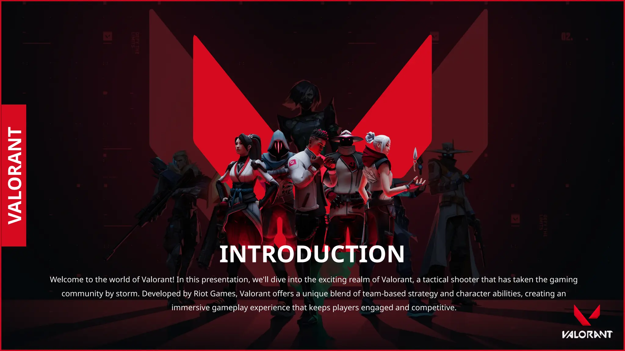 Valorant GameTemplate Valorant GameTemplate | PPTX