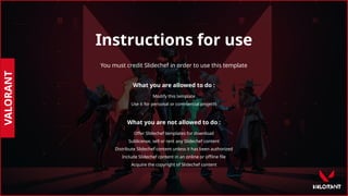 Valorant GameTemplate Valorant GameTemplate | PPTX