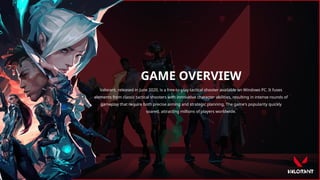 Valorant GameTemplate Valorant GameTemplate | PPTX