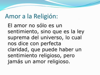 Valor del amor f.cristiana | PPTX