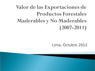HECTOR SALOMON CAHUAS MILLER ING. FORESTAL | PPT