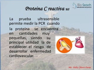 Valor diagnostico de la pcr us | PPTX