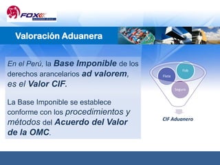 Valor en Aduana I - Introducción | PPTX