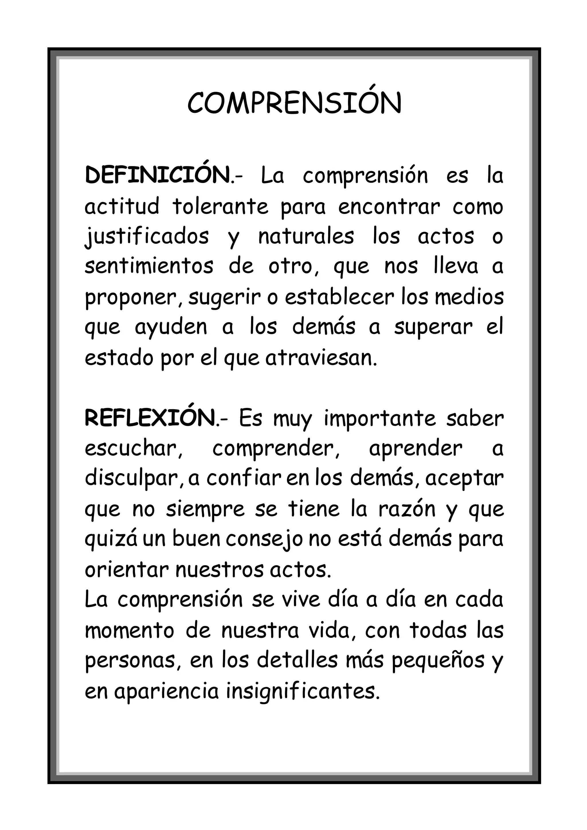 LOS VALORES HUMANOS | DOCX