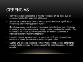 Valores, creencias y normas | PPT