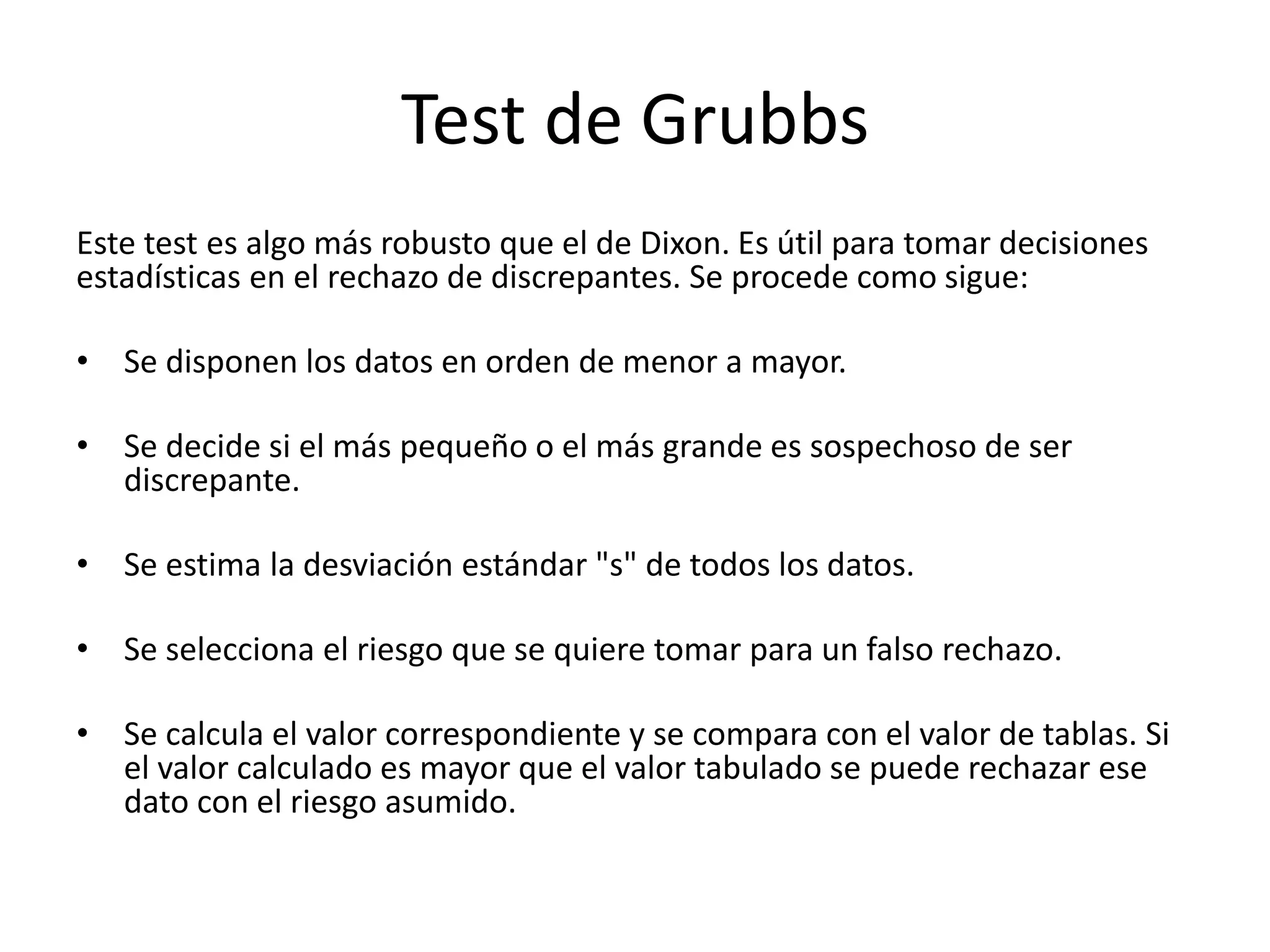 Valores discrepantes | PPTX | Science
