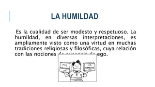 Valores humanos | PPTX