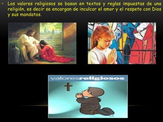 Valores religiosos | PPTX