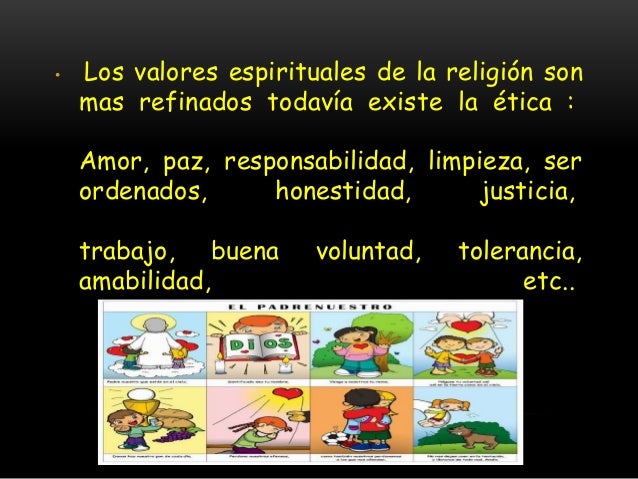Valores religiosos