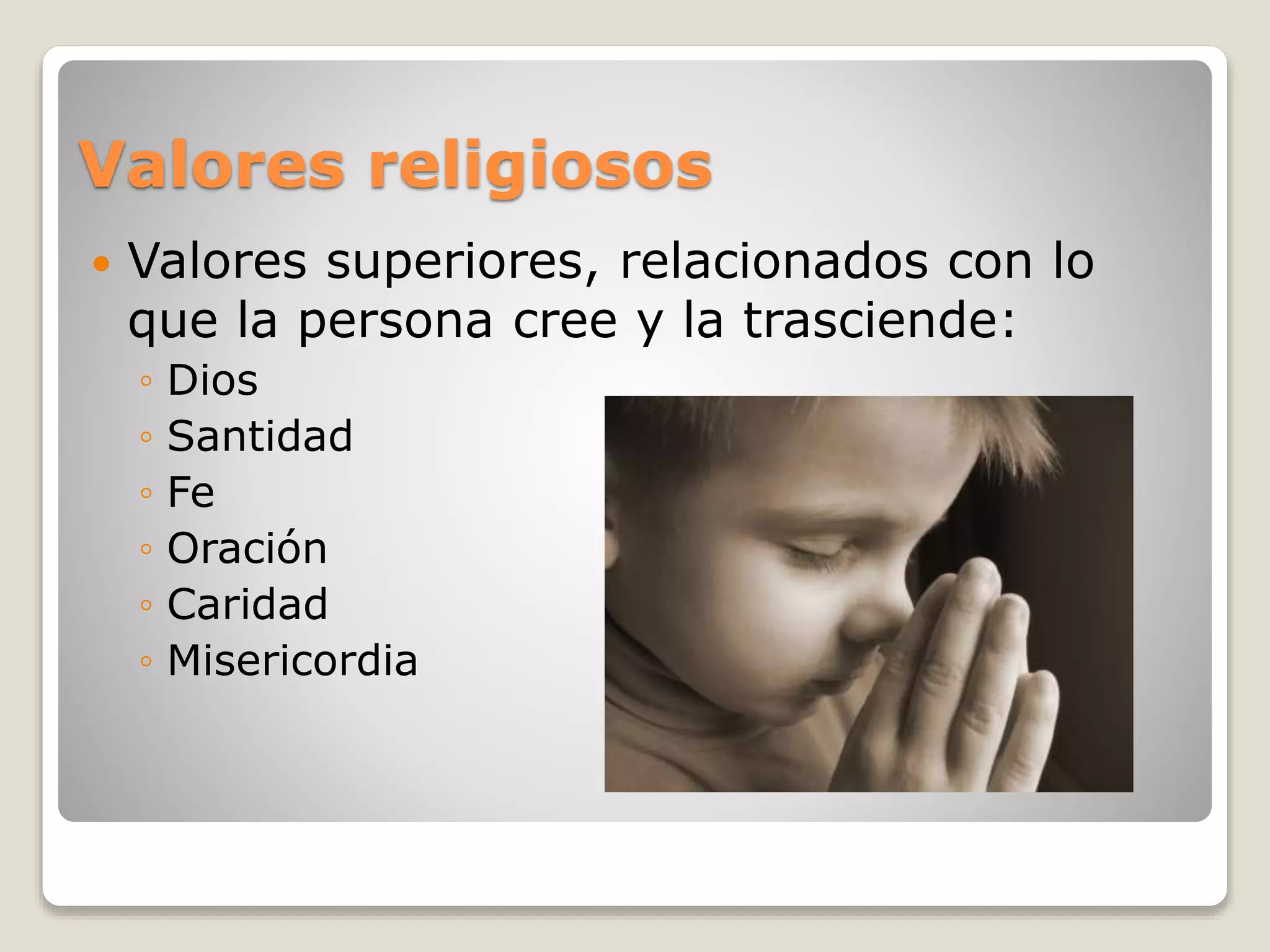 Valores humanos | PPT