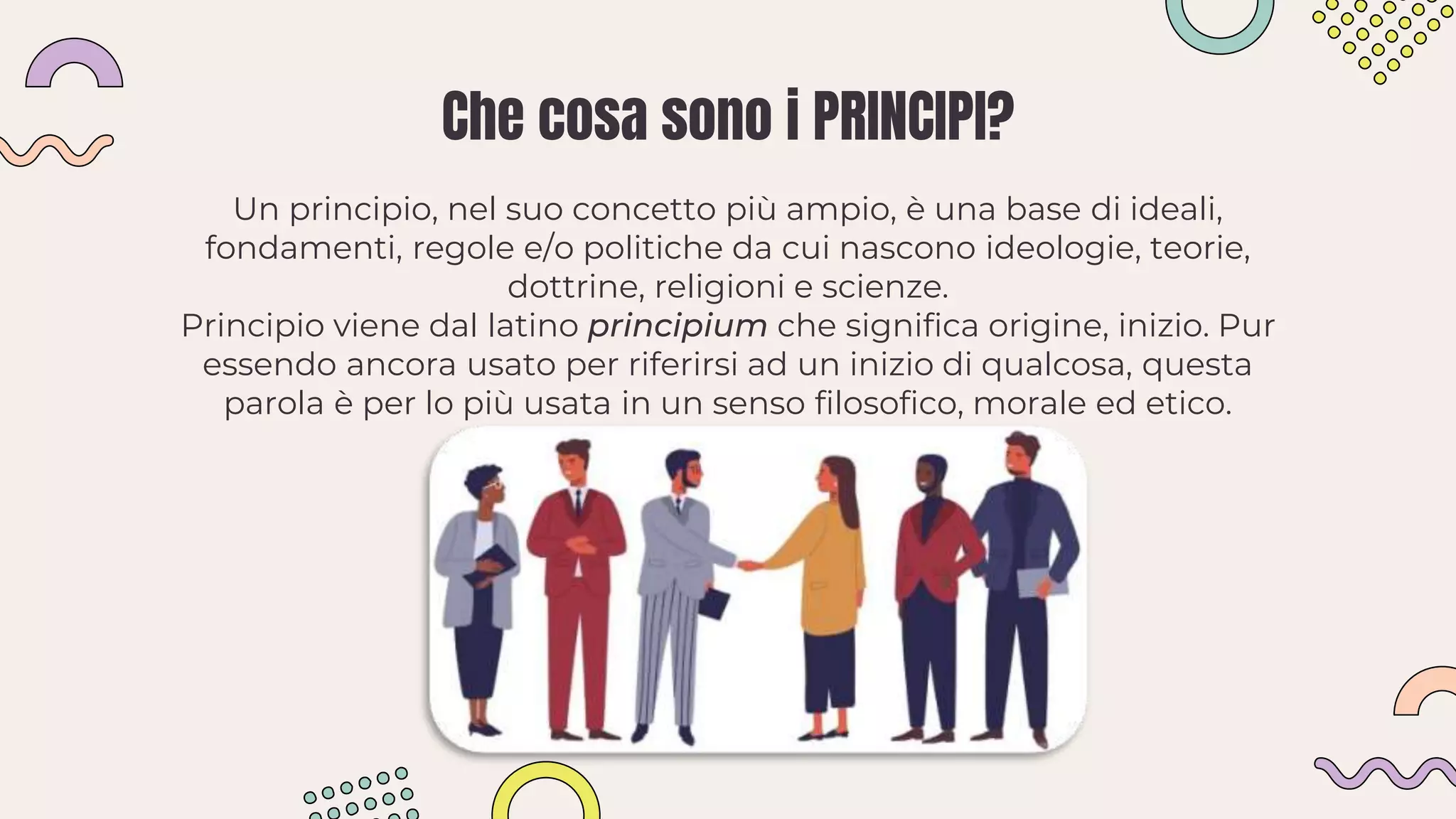 Valori e principi | PPTX