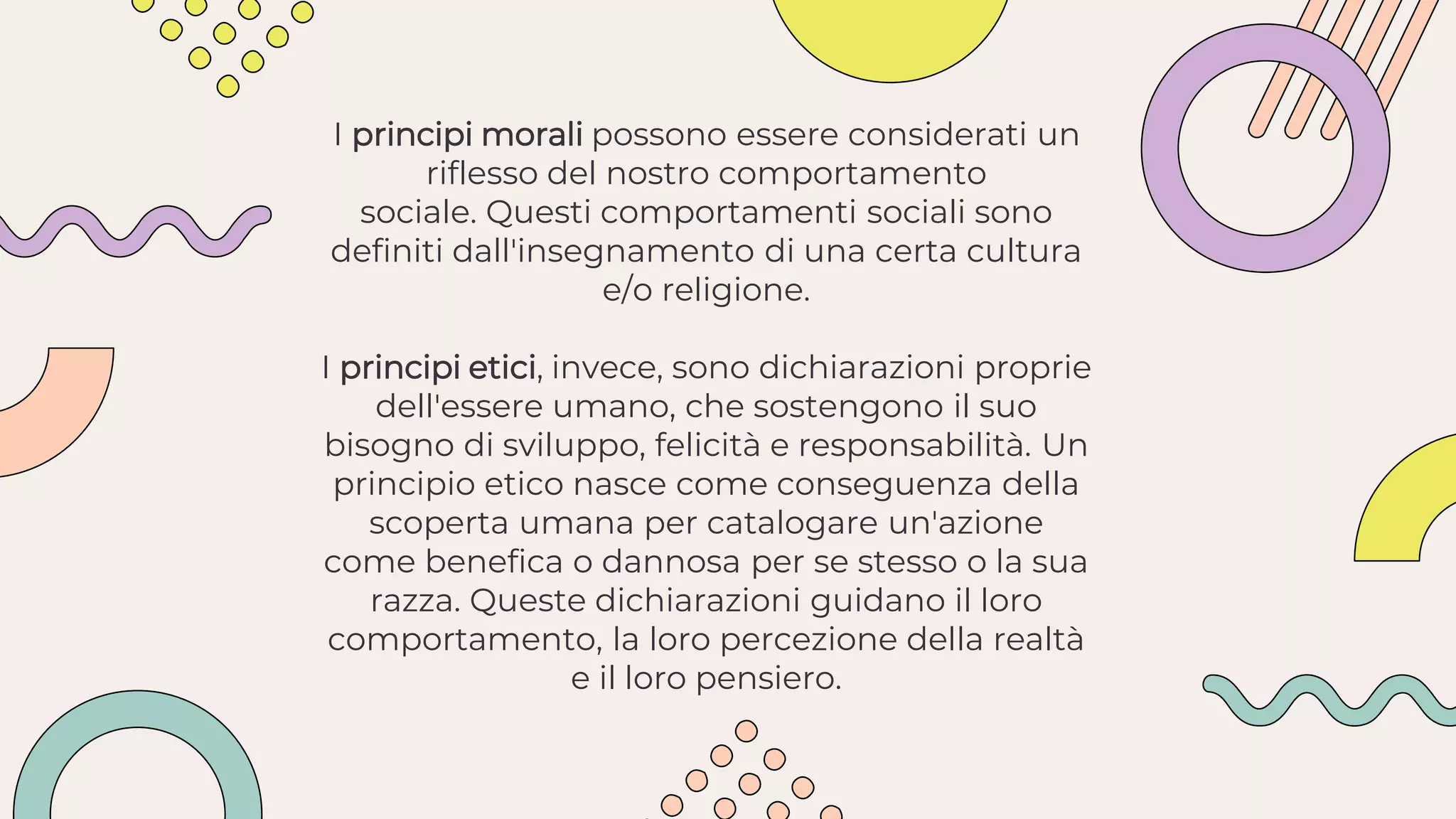 Valori e principi | PPTX