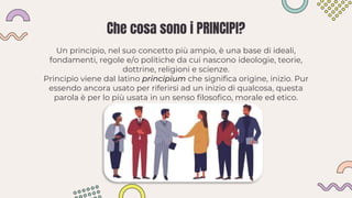 Valori e principi | PPTX