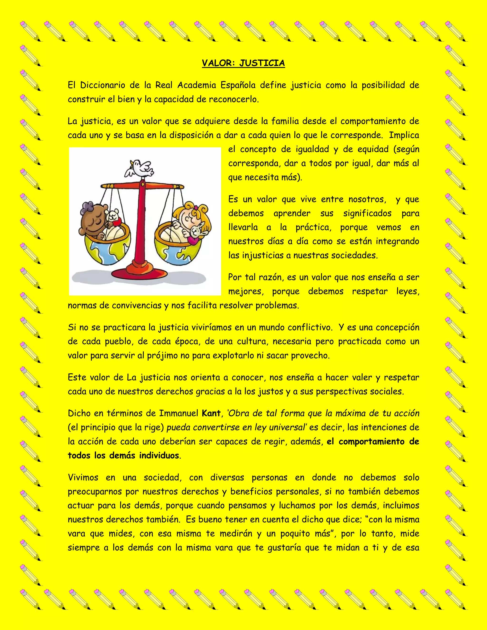Valor la justicia | PDF