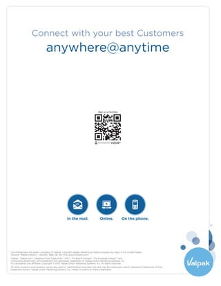 Valpak media kit (chippewa valley) | PDF