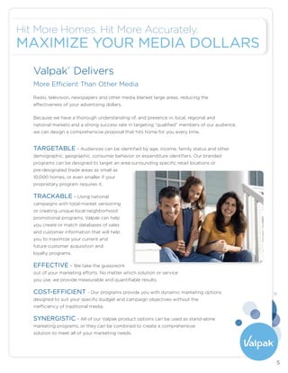 Valpak media kit (chippewa valley) | PDF