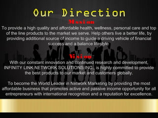 Infinity Link Network Solution Presentation | PPT