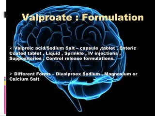 Sodium Valproate & Epilepsy: Dr Vijay Sardana | PPT