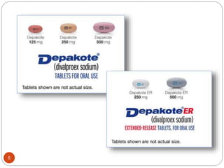 Valproic acid - Pharmacokinetics | PPTX