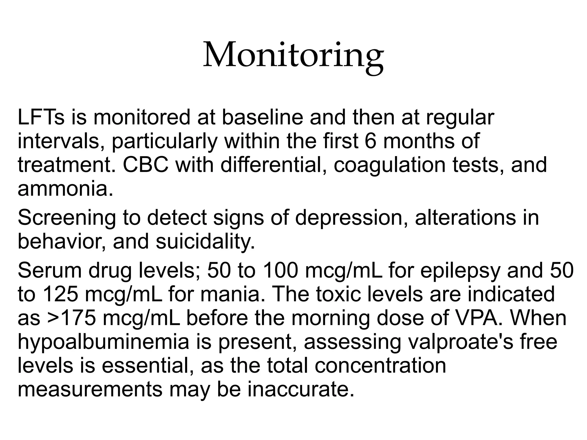 Valproic Acid. (VPA). Antiseizure medication | PPTX